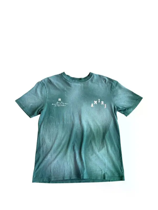 Amiri Logo-print T-shirt - Green