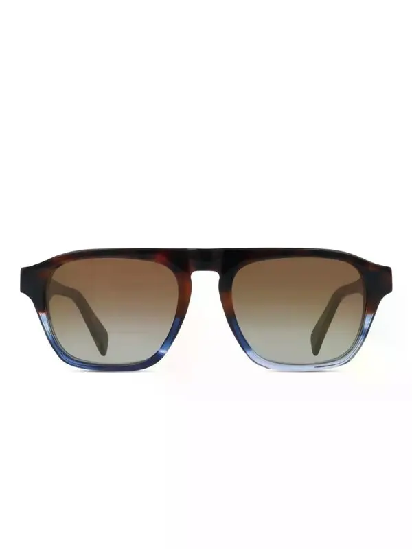 Paul Smith Tortoiseshell-effect Square-frame Sunglasses - Brown