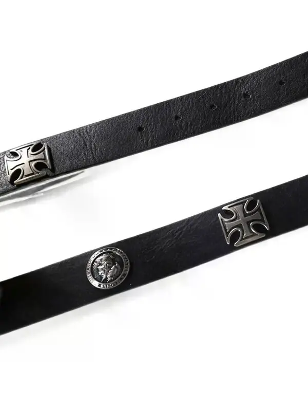 PROTOCOL INDEX Studded Leather Belt