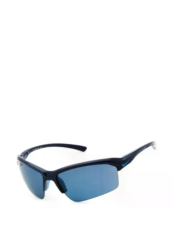 Nike Skylon Rise Wraparound Sunglasses - Blue
