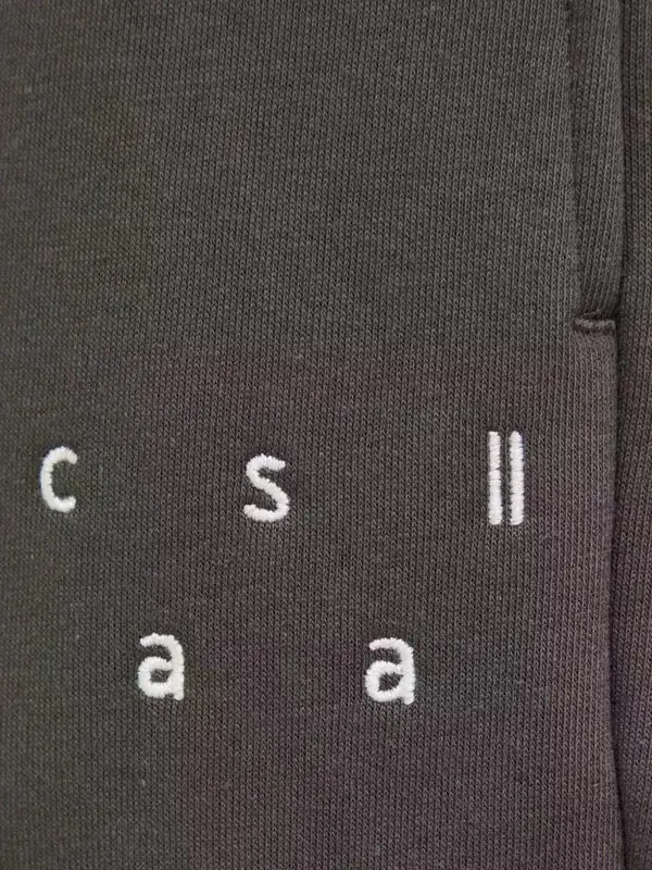 CASALL Logo-embroidered Track Pants - Grey