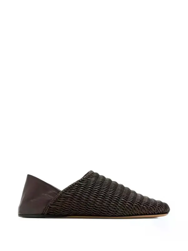 JW Anderson Woven-design Loafers