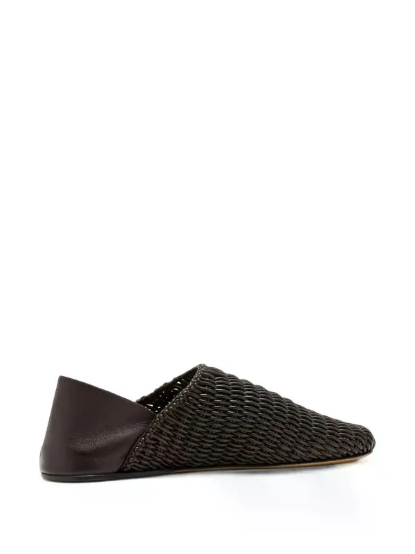 JW Anderson Woven-design Loafers