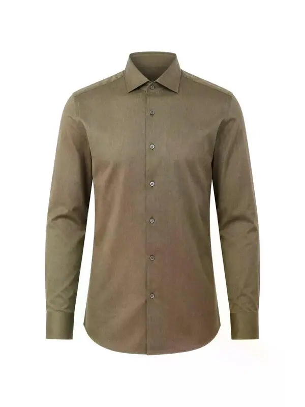 Corneliani French-collar Cotton Shirt
