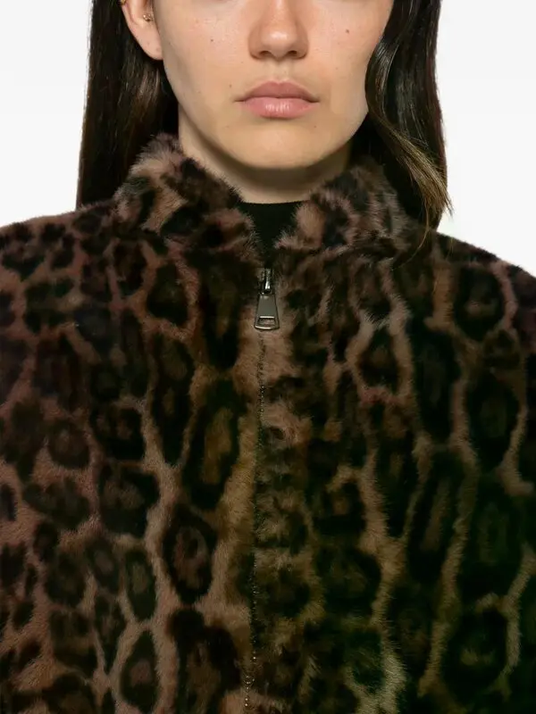 BETTA CORRADI Leopard-print Jacket