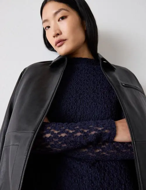 Whistles Drop Waist Midi Dress