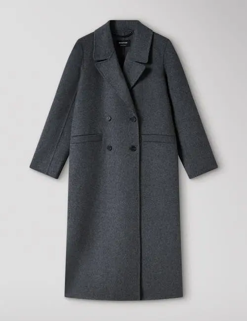 Whistles Relaxed Double Faced Coat