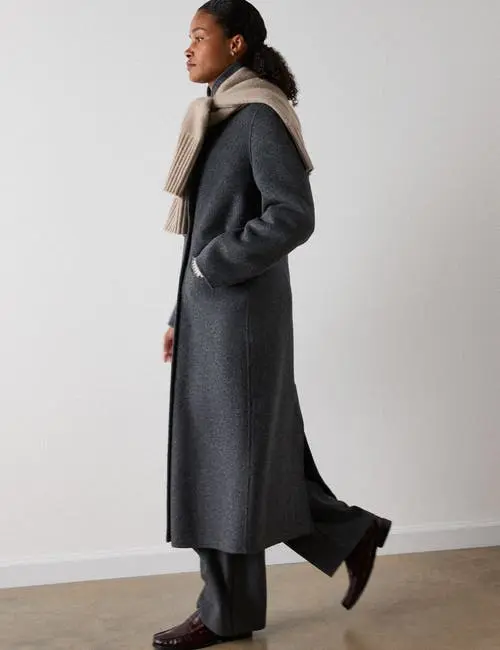 Whistles Relaxed Double Faced Coat