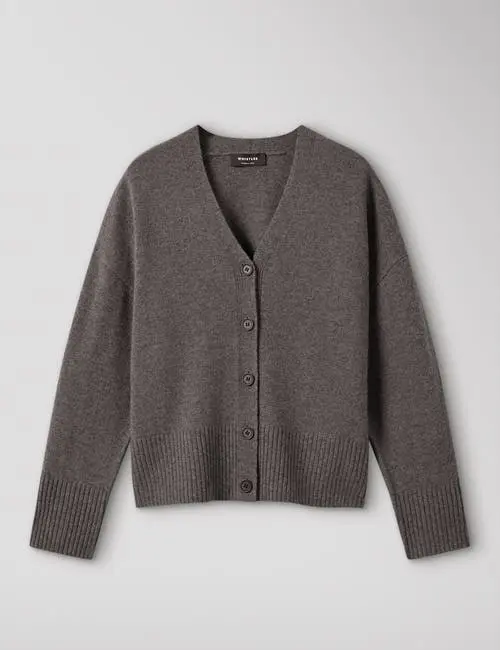 Whistles Wool V-neck Cardigan
