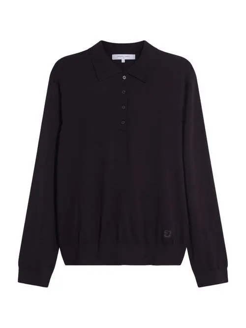 Gerard Darel Rebeca Merino Polo Collar Jumper