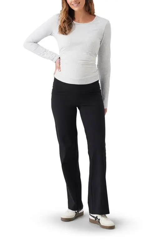 RIPE MATERNITY Organic Cotton Ruched Matenity Top