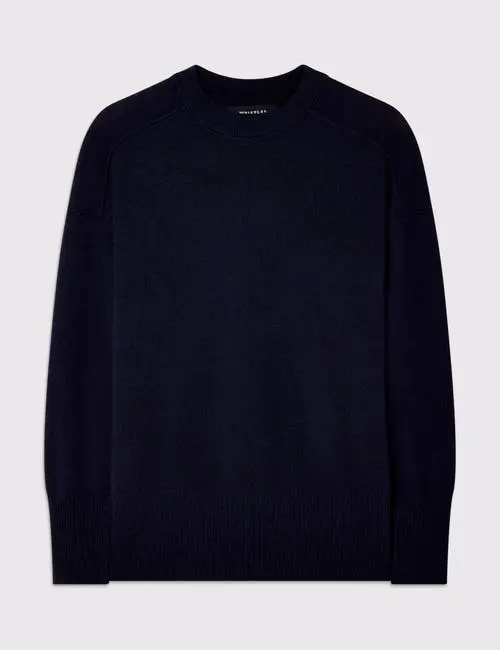 Whistles Seam Crew Neck Jumper