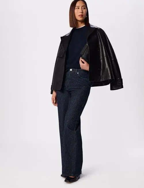 Whistles Seam Crew Neck Jumper