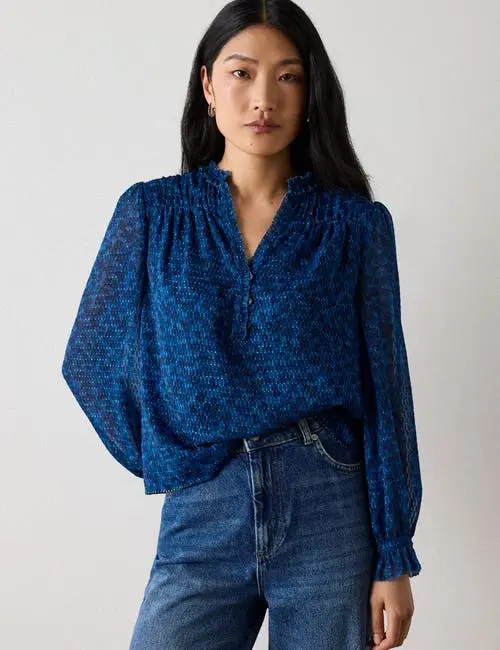 Whistles Ditsy Blouse