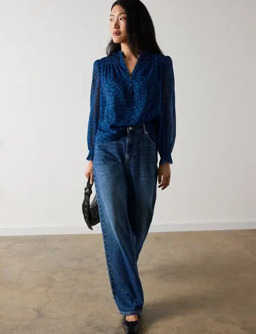 Whistles Ditsy Blouse