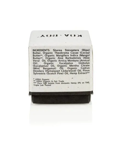 KOA+ROY Massage Cube+400mg Cbd 2.8oz