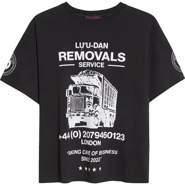 LU'U DAN Box Truck Graphic T-shirt