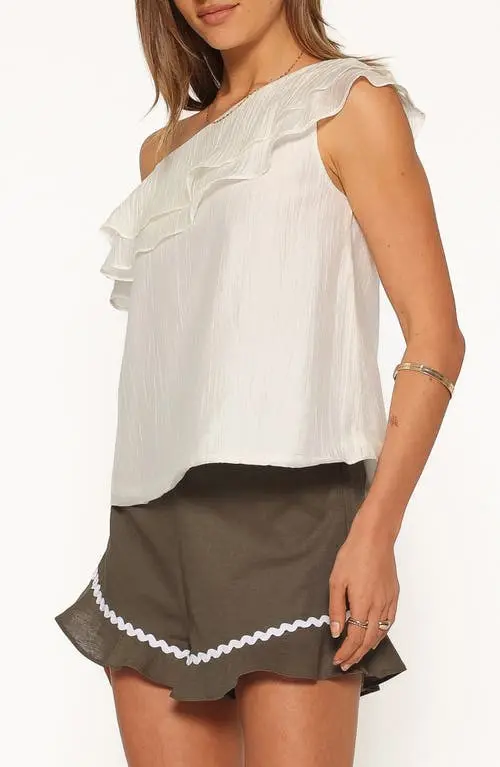 PETAL & PUP Veana One Shoulder Top