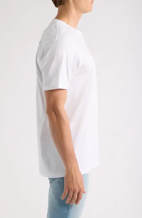 DARK SEAS Pool Party Graphic T-shirt - White