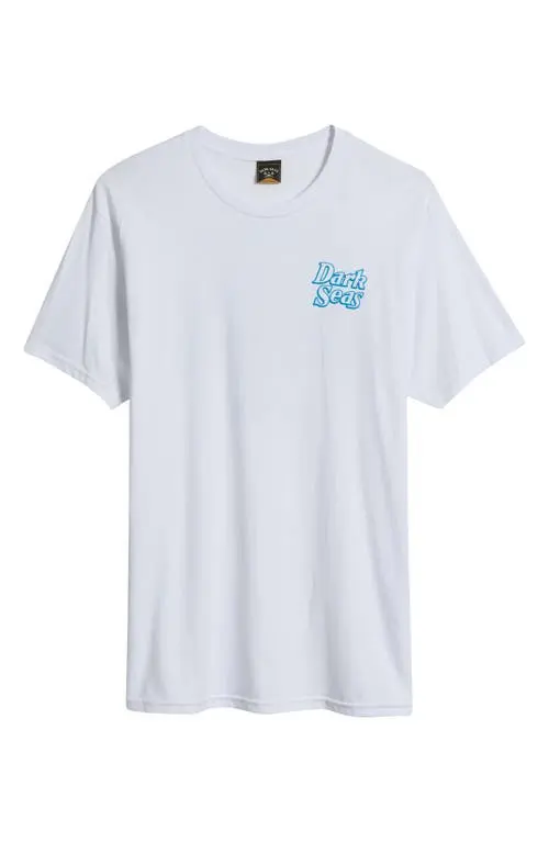 DARK SEAS Pool Party Graphic T-shirt - White