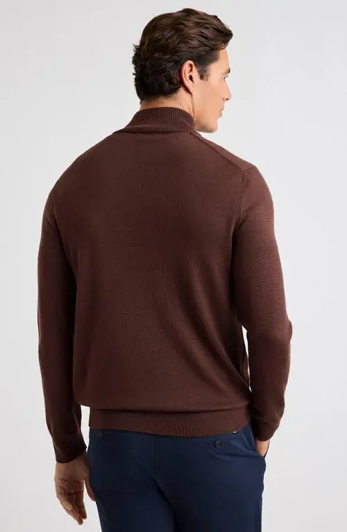 Bonobos Merino Wool Quarter Zip Sweater
