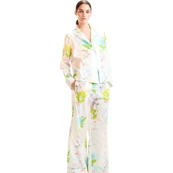 Cynthia Rowley Cotton Voile Pj Top