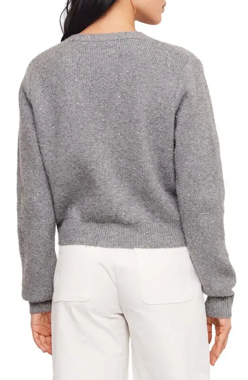 Fifteen Twenty Nae Sequin Crop Cardigan