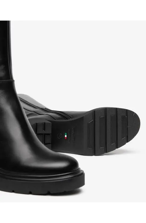 NEROGIARDINI Knee High Block Heel Boot