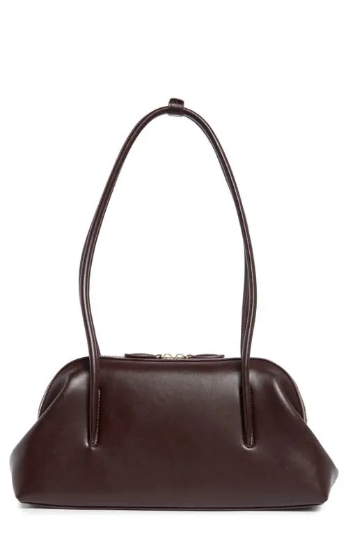 Jw Pei Aveline Faux Leather Shoulder Bag - Dark Brown