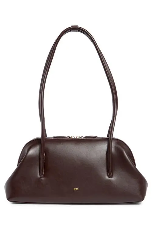 Jw Pei Aveline Faux Leather Shoulder Bag - Dark Brown
