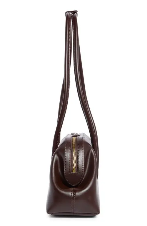 Jw Pei Aveline Faux Leather Shoulder Bag - Dark Brown