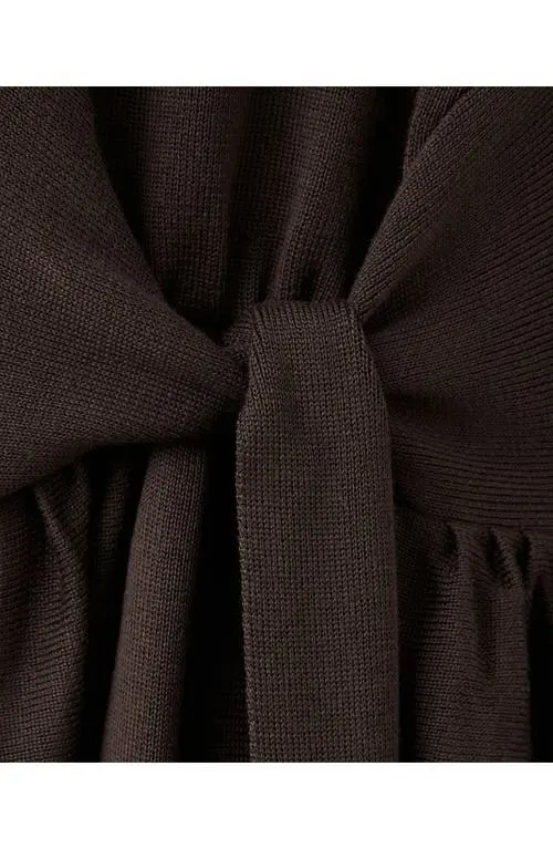 Mango Ribbed A-line Dress
