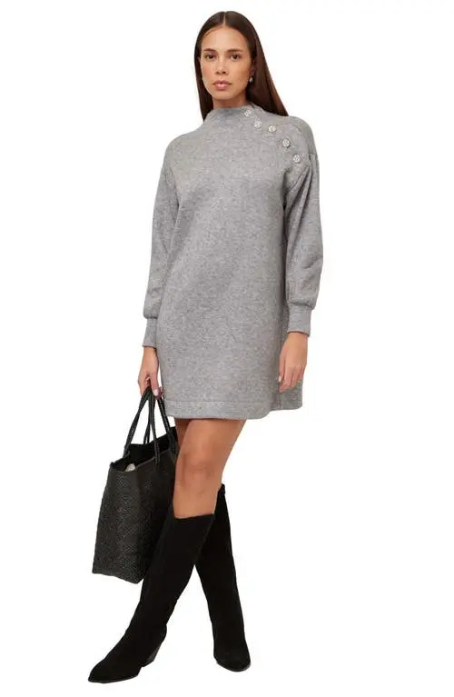 Fifteen Twenty Brenna Mock Neck Dress