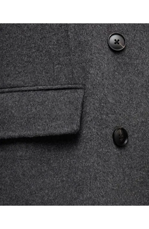 Mango Long Wool & Cashmere Coat