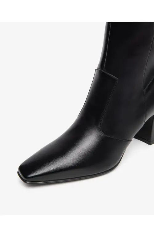 NEROGIARDINI Pointed Toe Stretch Knee High Boot