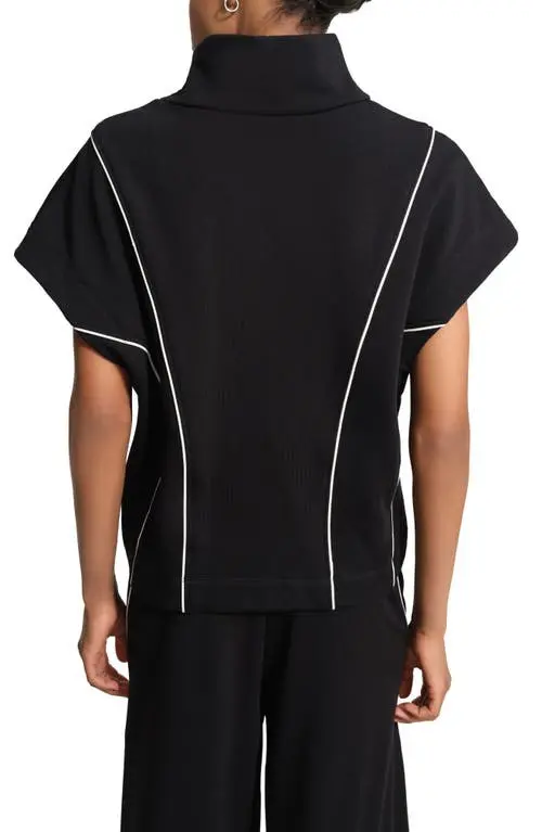 MARCELLA Alva Mock Neck Knit Top