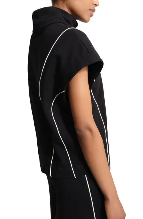 MARCELLA Alva Mock Neck Knit Top