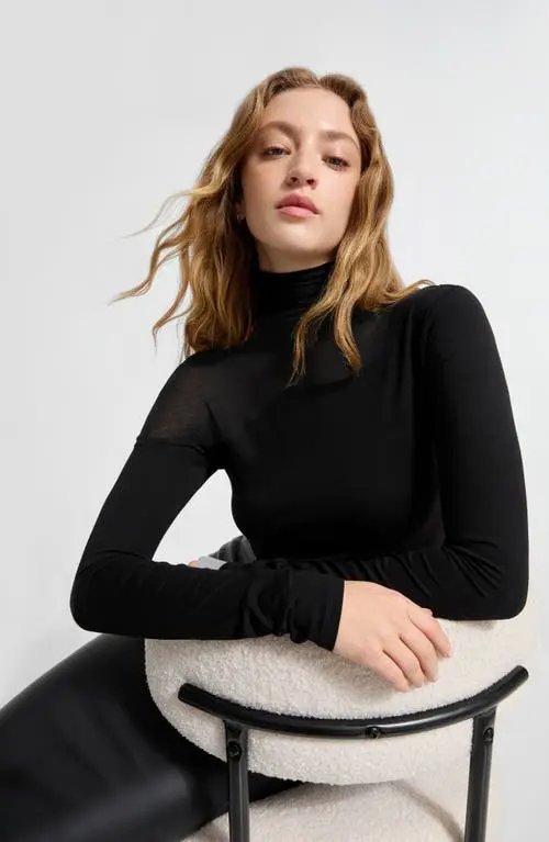 MARCELLA Luca Turtleneck Knit Top