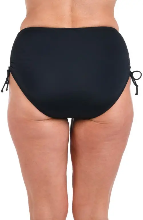 MAXINE OF HOLLYWOOD Full Coverage Side Tie Swim Briefs