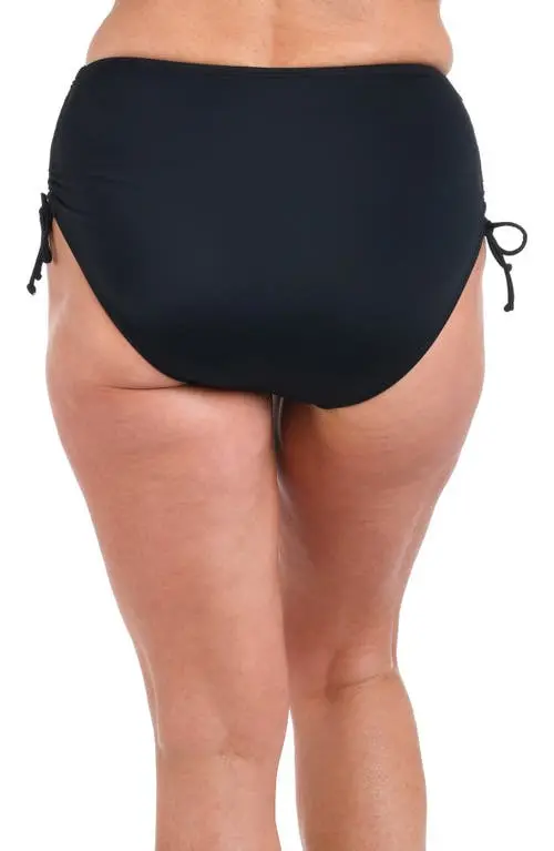 MAXINE OF HOLLYWOOD Full Coverage Side Tie Swim Briefs