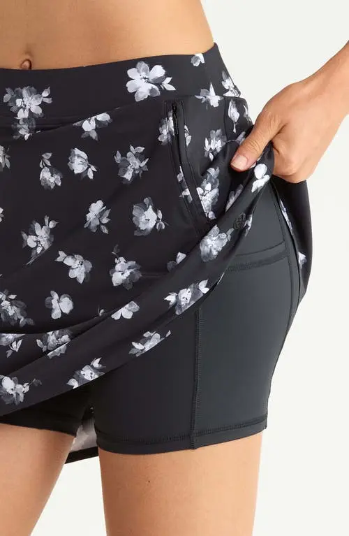 G/fore Moody Floral Silky Tech Performance Skort