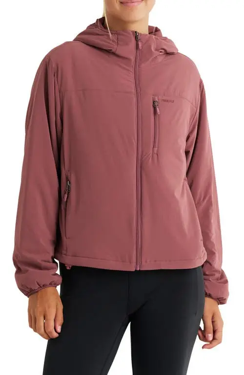 FREE FLY Coldvale Insulated Performance Jacket - Plum