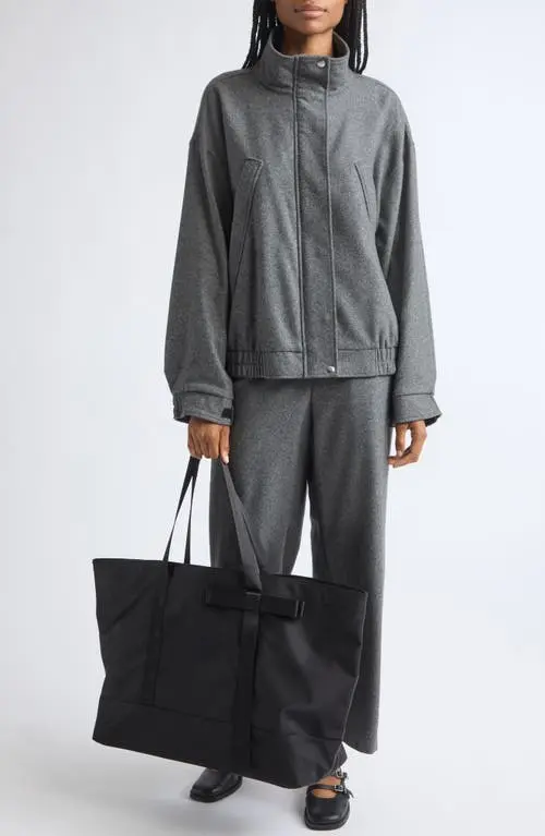 Sandy Liang Maman Wide Leg Wool Blend Pants