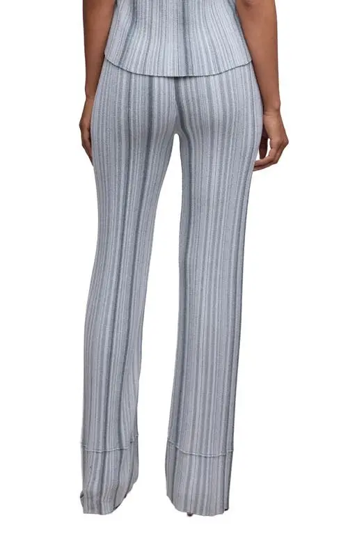 Barefoot Dreams Cozychic® Ultra Lite® Rib Ankle Pants - Moonbeam Multi