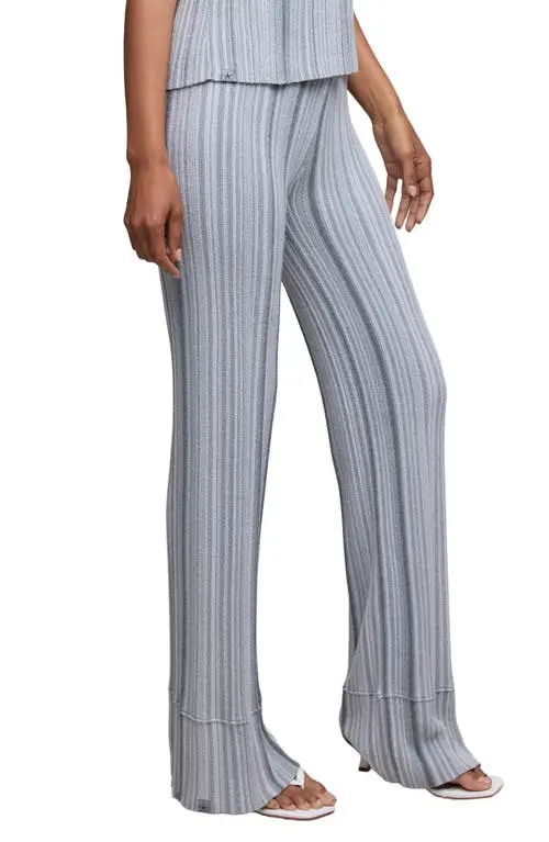 Barefoot Dreams Cozychic® Ultra Lite® Rib Ankle Pants - Moonbeam Multi