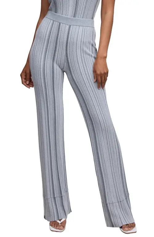Barefoot Dreams Cozychic® Ultra Lite® Rib Ankle Pants - Moonbeam Multi