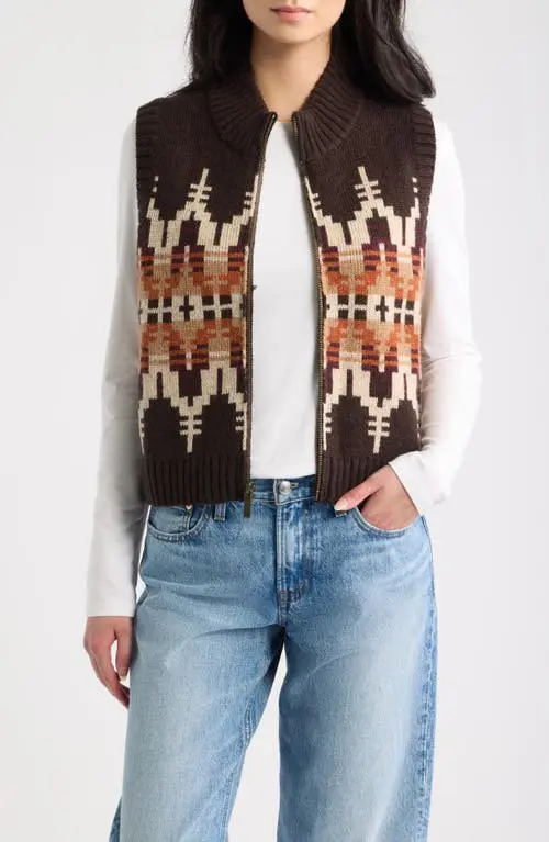 Pendleton Shetland Collection Graphic Wool Vest
