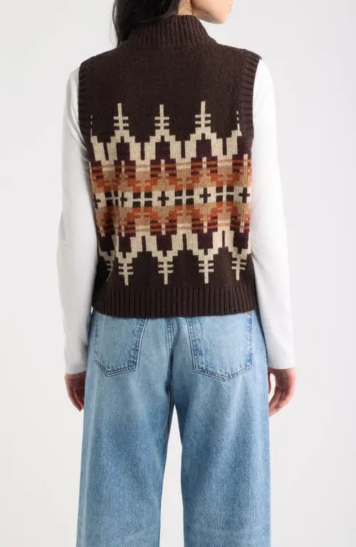 Pendleton Shetland Collection Graphic Wool Vest