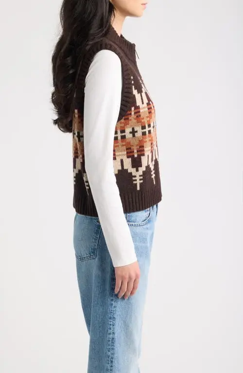Pendleton Shetland Collection Graphic Wool Vest