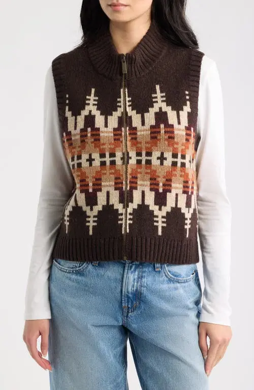 Pendleton Shetland Collection Graphic Wool Vest